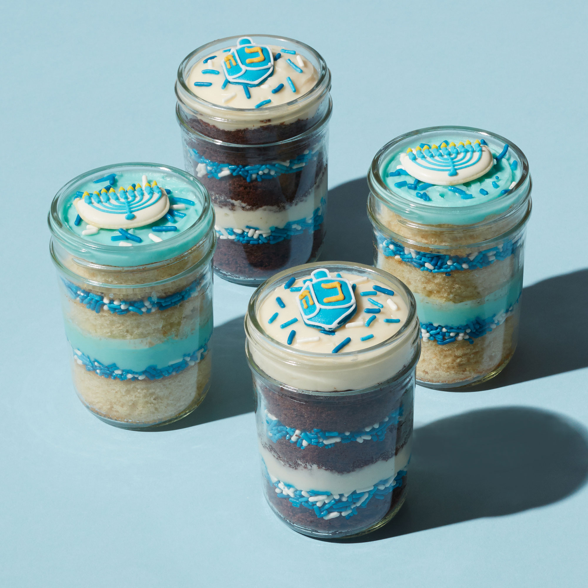 Hanukkah Cupcake 4-Pack | Wicked Good Cupcakes (US)